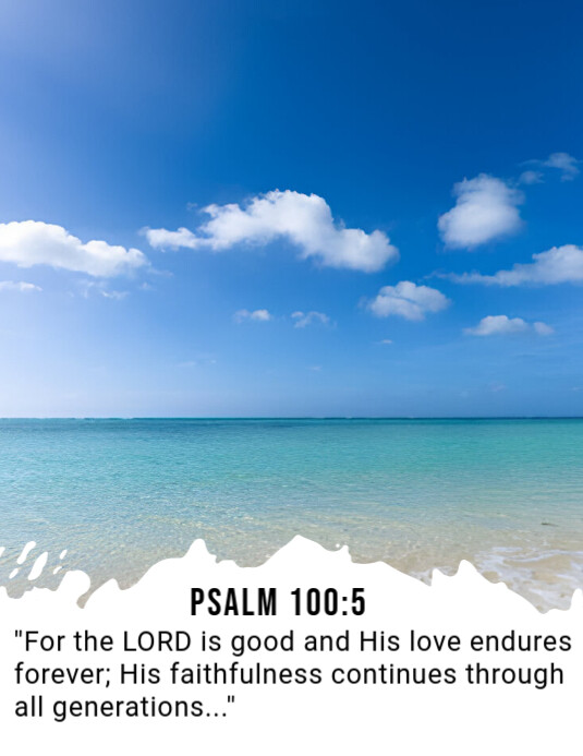 Modèle Bible Verse Poster Ad Design | PosterMyWall
