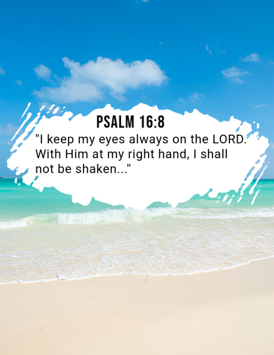 Modèle Bible Verse Poster Ad Design | PosterMyWall