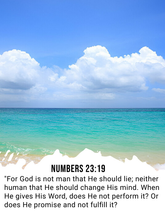 Modèle Bible Verse Poster Ad Design | PosterMyWall