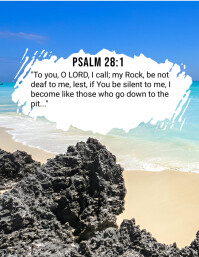 Bible Verse Poster Ad Design Template | PosterMyWall