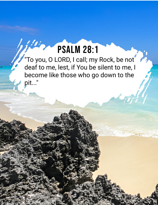 Plantilla de Bible Verse Poster Ad Design | PosterMyWall