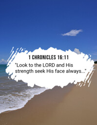 Bible Verse Poster Ad Design Template | PosterMyWall