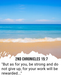 Bible Verse Poster Ad Design Template | PosterMyWall