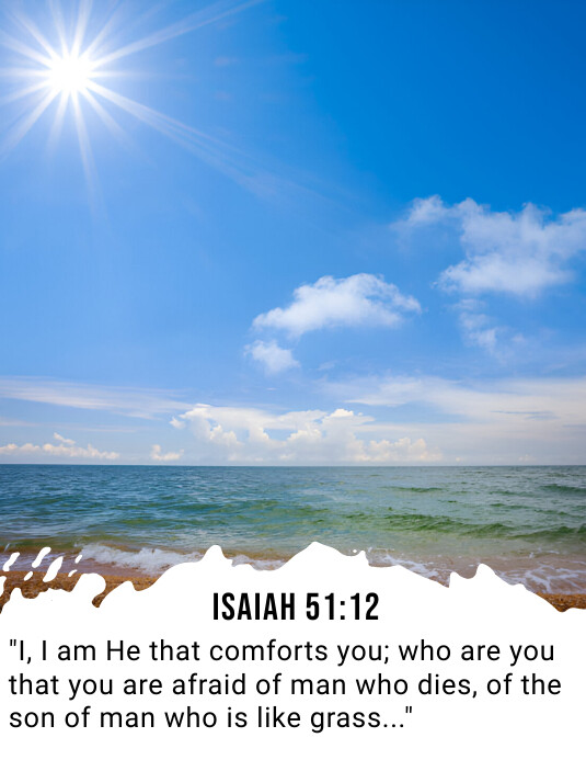 Modèle Bible Verse Poster Ad Design | PosterMyWall