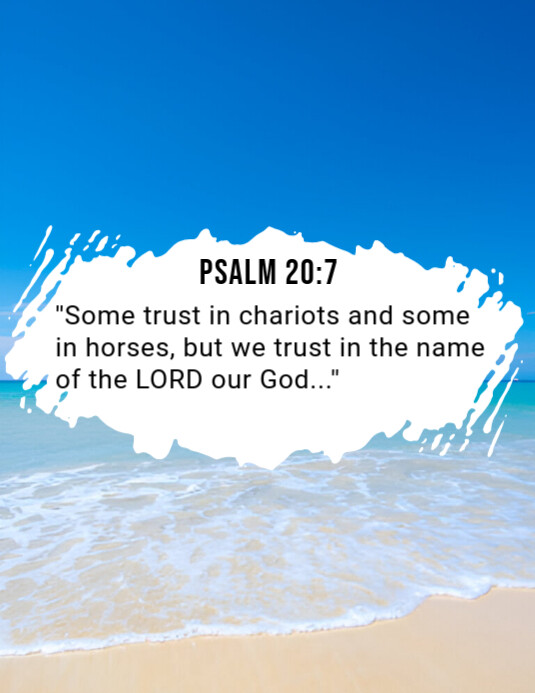 Bible Verse Poster Ad Design Template | PosterMyWall