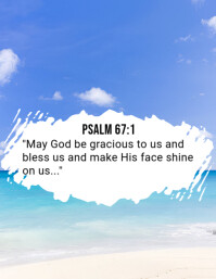 Bible Verse Poster Ad Design Template | PosterMyWall