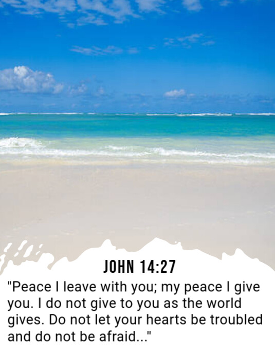 Bible Verse Poster Ad Design Template | PosterMyWall