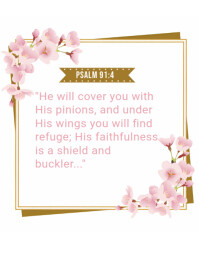 Bible verse poster ad design Template | PosterMyWall