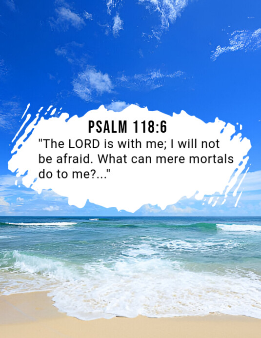 Modèle Bible Verse Poster Ad Design | PosterMyWall