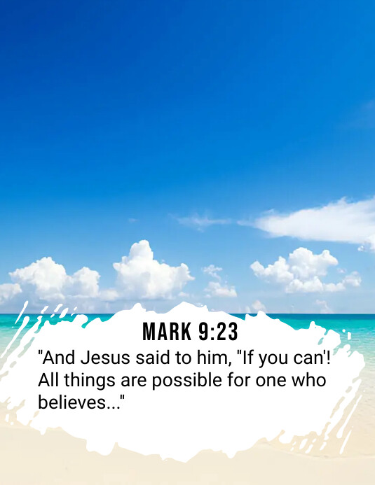 Bible verse poster Template | PosterMyWall