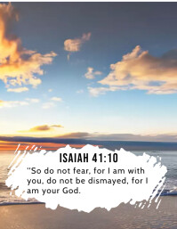 Bible verse poster Template | PosterMyWall