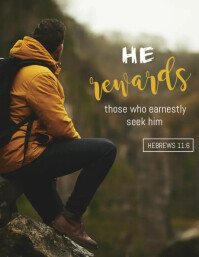 BIBLE VERSE POSTER Template | PosterMyWall