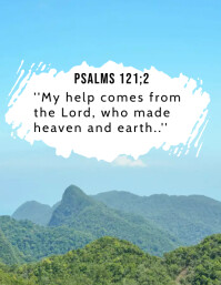 Bible verse poster Template | PosterMyWall