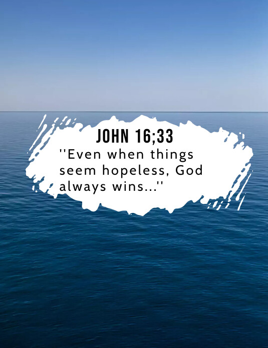 Bible verse poster Template | PosterMyWall