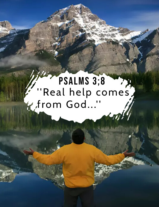 Bible verse poster Template | PosterMyWall