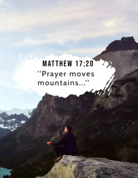 Bible verse poster Template | PosterMyWall