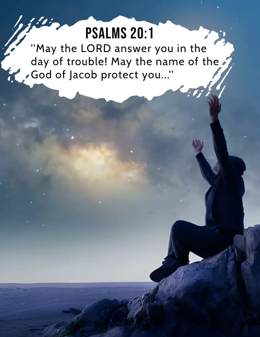 Bible verse poster Template | PosterMyWall