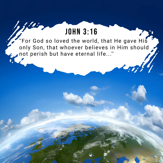 Bible verse poster Template | PosterMyWall