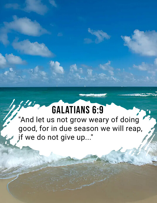 Bible verse poster Template | PosterMyWall