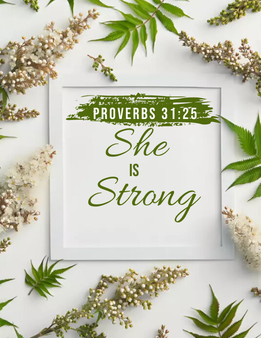 Bible verse poster Template | PosterMyWall