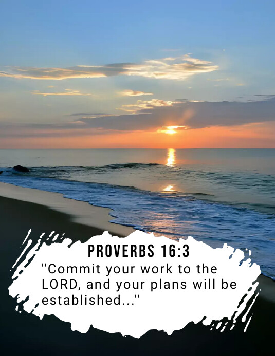 Bible verse poster Template | PosterMyWall