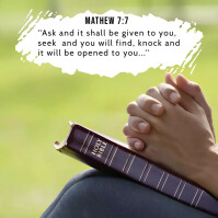 Bible verse poster Template | PosterMyWall