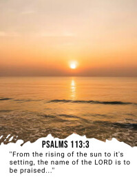 Bible verse poster Template | PosterMyWall