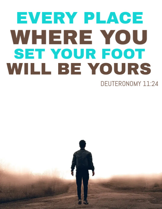 BIBLE VERSE POSTER Template | PosterMyWall