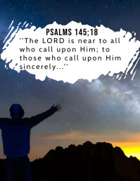 Bible verse poster Template | PosterMyWall