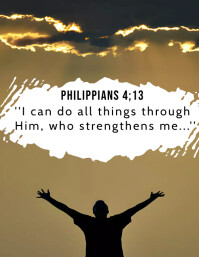 Bible verse poster Template | PosterMyWall