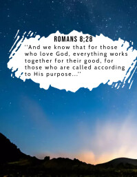 Bible verse poster Template | PosterMyWall