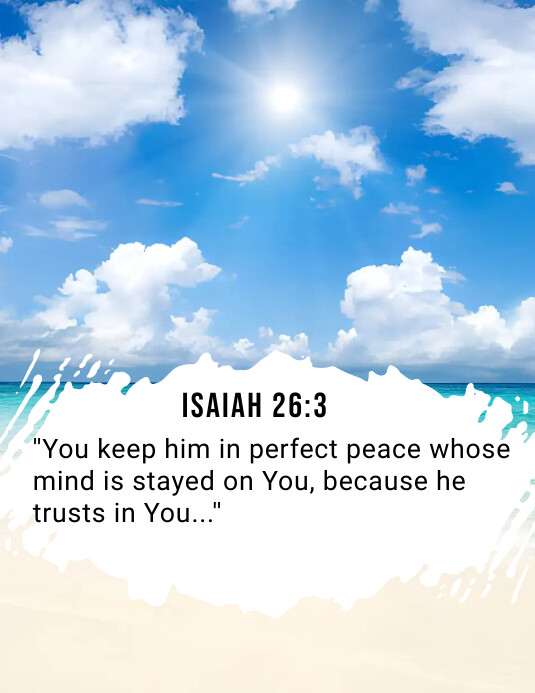 Modèle Bible verse poster | PosterMyWall