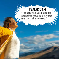 Bible verse poster Template | PosterMyWall