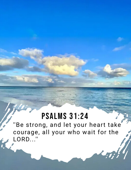 Bible verse poster Template | PosterMyWall