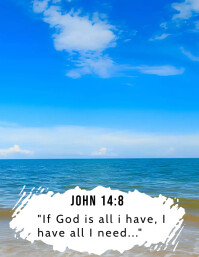Bible verse poster Template | PosterMyWall