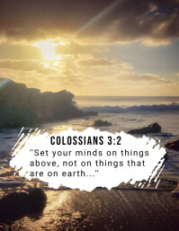 Bible verse poster Template | PosterMyWall