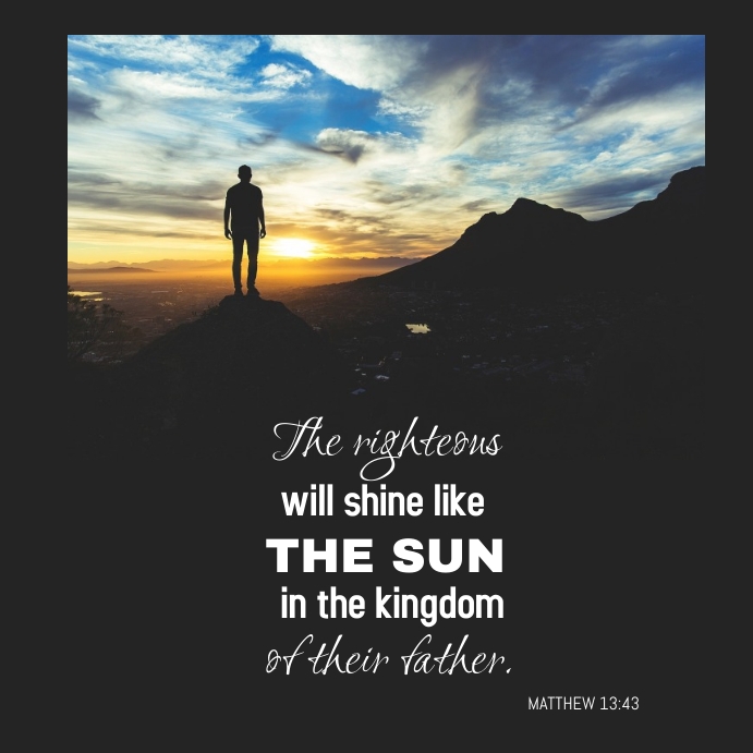 BIBLE VERSE POSTER Template | PosterMyWall