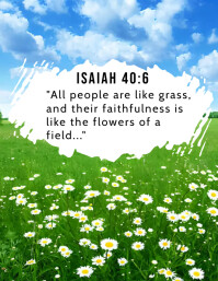 Bible verse poster Template | PosterMyWall