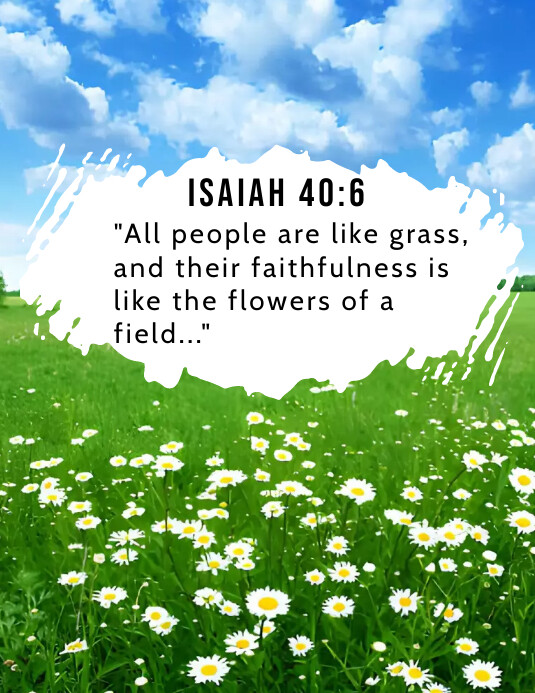 Bible verse poster Template | PosterMyWall