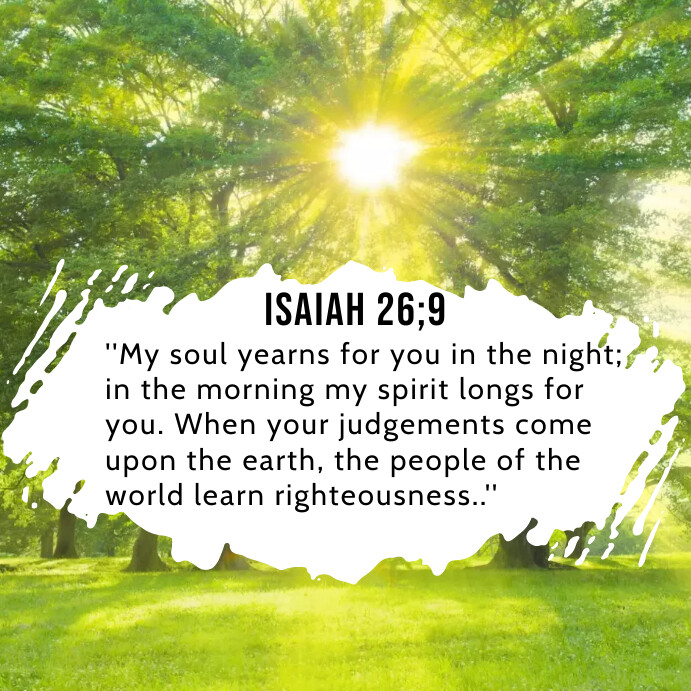 Bible verse poster Template | PosterMyWall