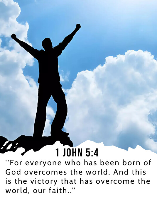 Modèle Bible verse poster | PosterMyWall