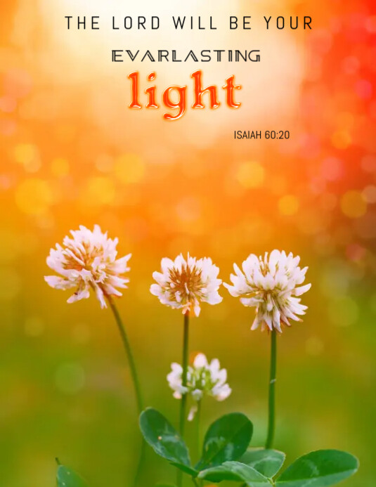 BIBLE VERSE POSTER Template | PosterMyWall