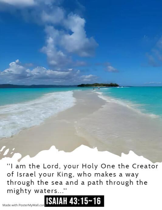 Modèle Bible verse poster | PosterMyWall