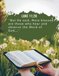 Bible verse poster Template | PosterMyWall