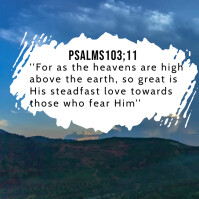 Bible verse poster Template | PosterMyWall