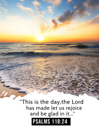 Bible verse poster Template | PosterMyWall