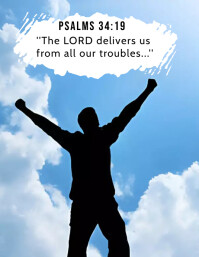 Bible verse poster Template | PosterMyWall