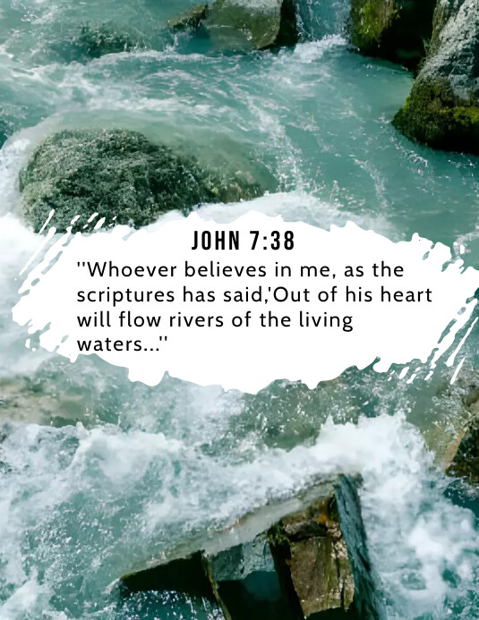 Bible verse poster Template | PosterMyWall