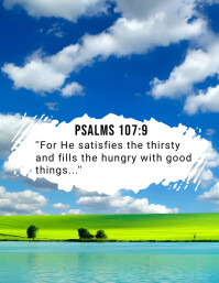 Bible verse poster Template | PosterMyWall