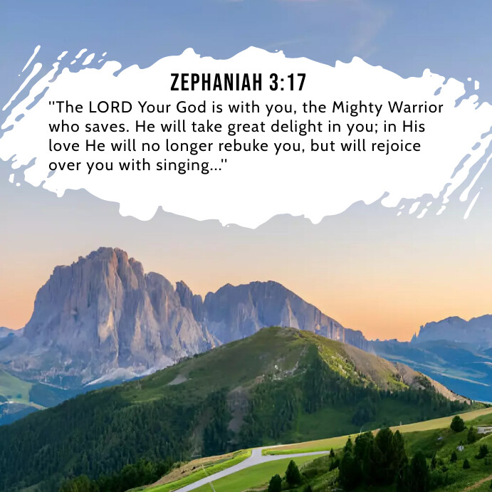 Bible verse poster Template | PosterMyWall